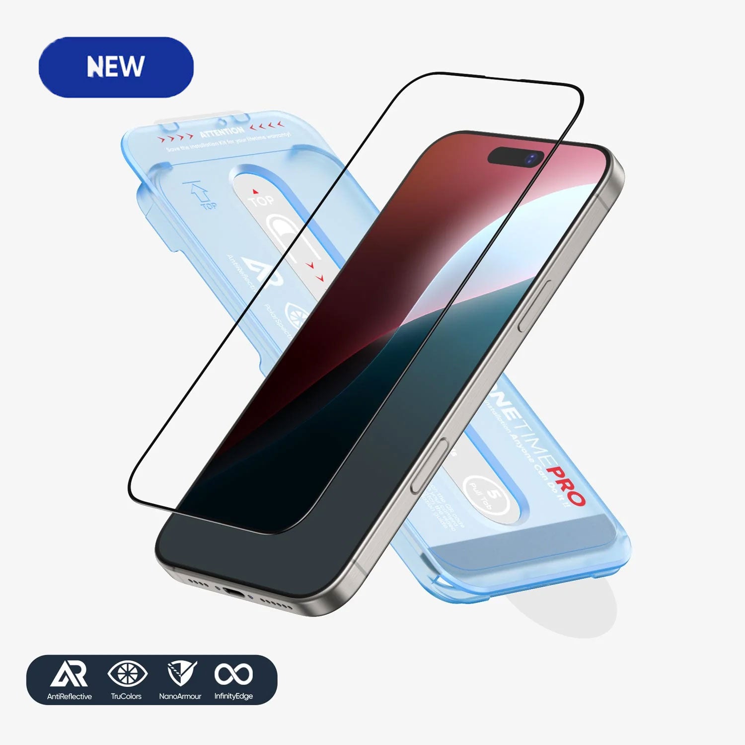 FLOLAB ONETIME Series Screen Protectors – Essential, MAX, and PRO