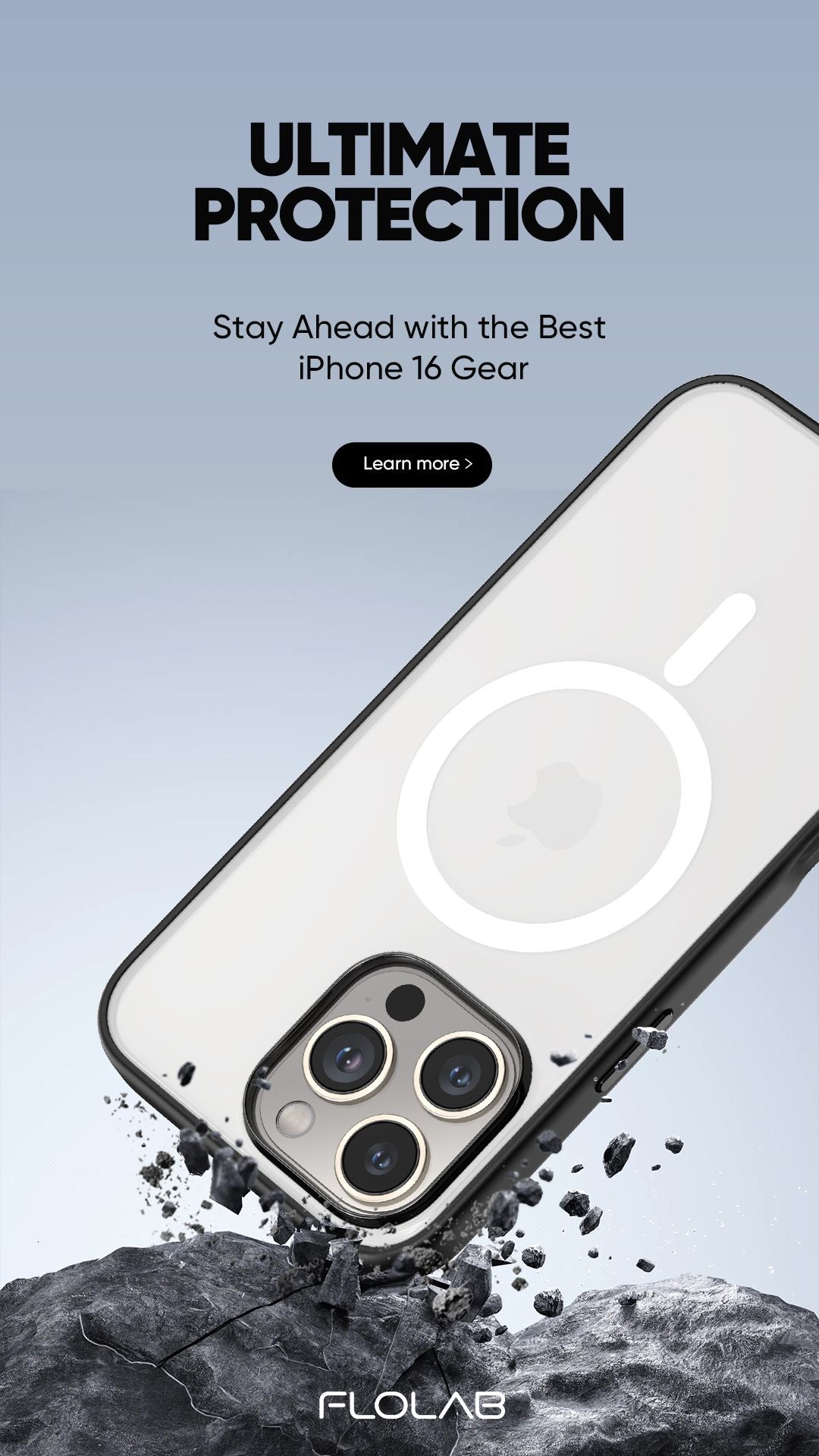 FLOLAB iPhone Screen Protectors: ClearVue, PolarSpectra Tech