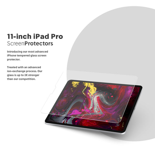 FLOLAB I #1 Best 11-inch iPad Pro Anti-Glare Screen Protectors