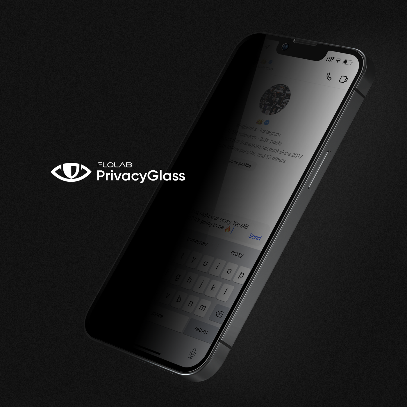 iPhone Screen Protectors | Privacy, Anti Glare, Crystal Clear - FLOLAB